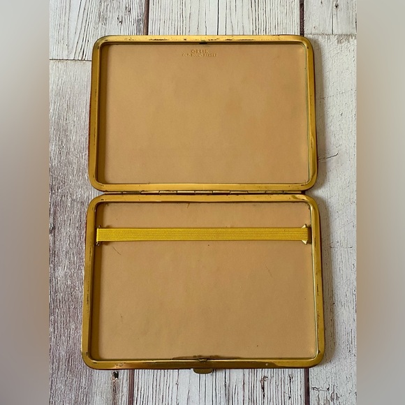 Vintage | Accessories | Vintage Orlik Old Bond St Cigarette Case Brown ...